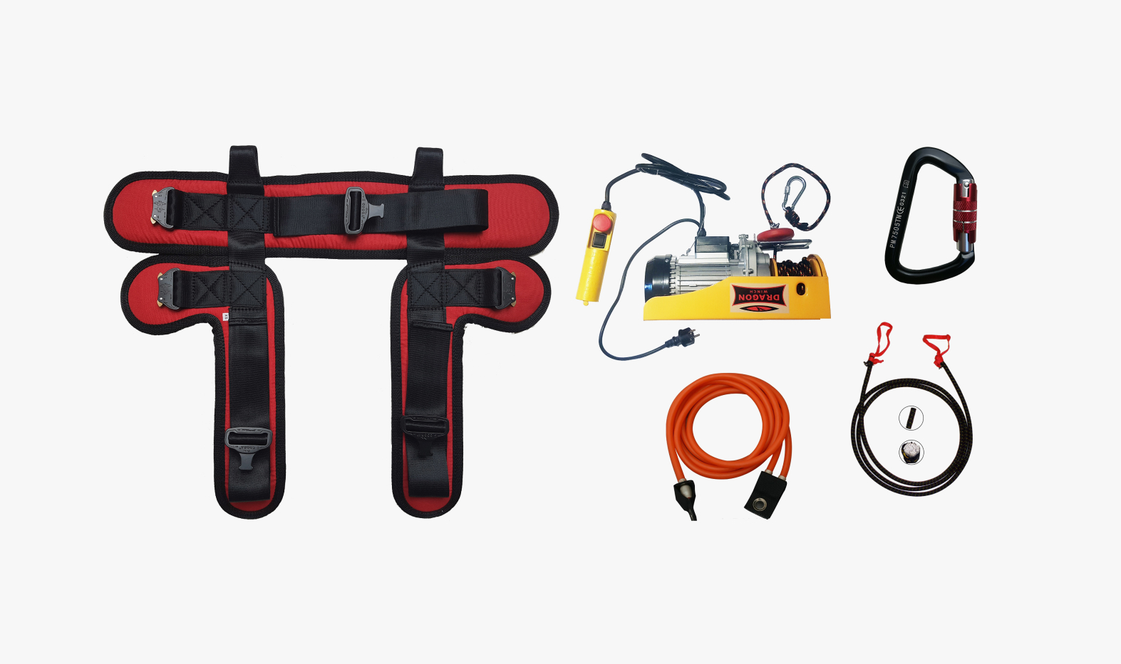 Bungee trampoline spare parts - harnesses, elastics and many more